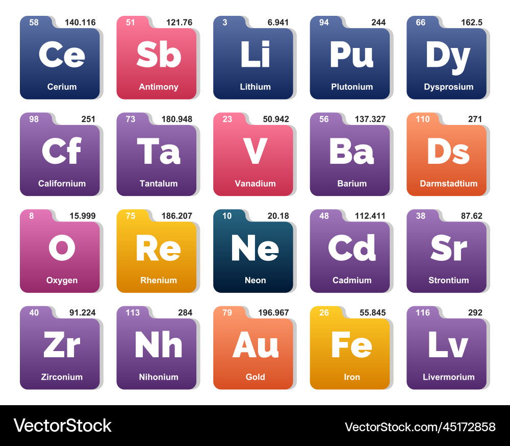 Tantalum Element Vector Images (77)