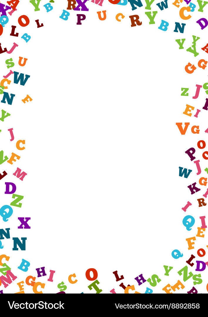 Alphabet Border Clipart