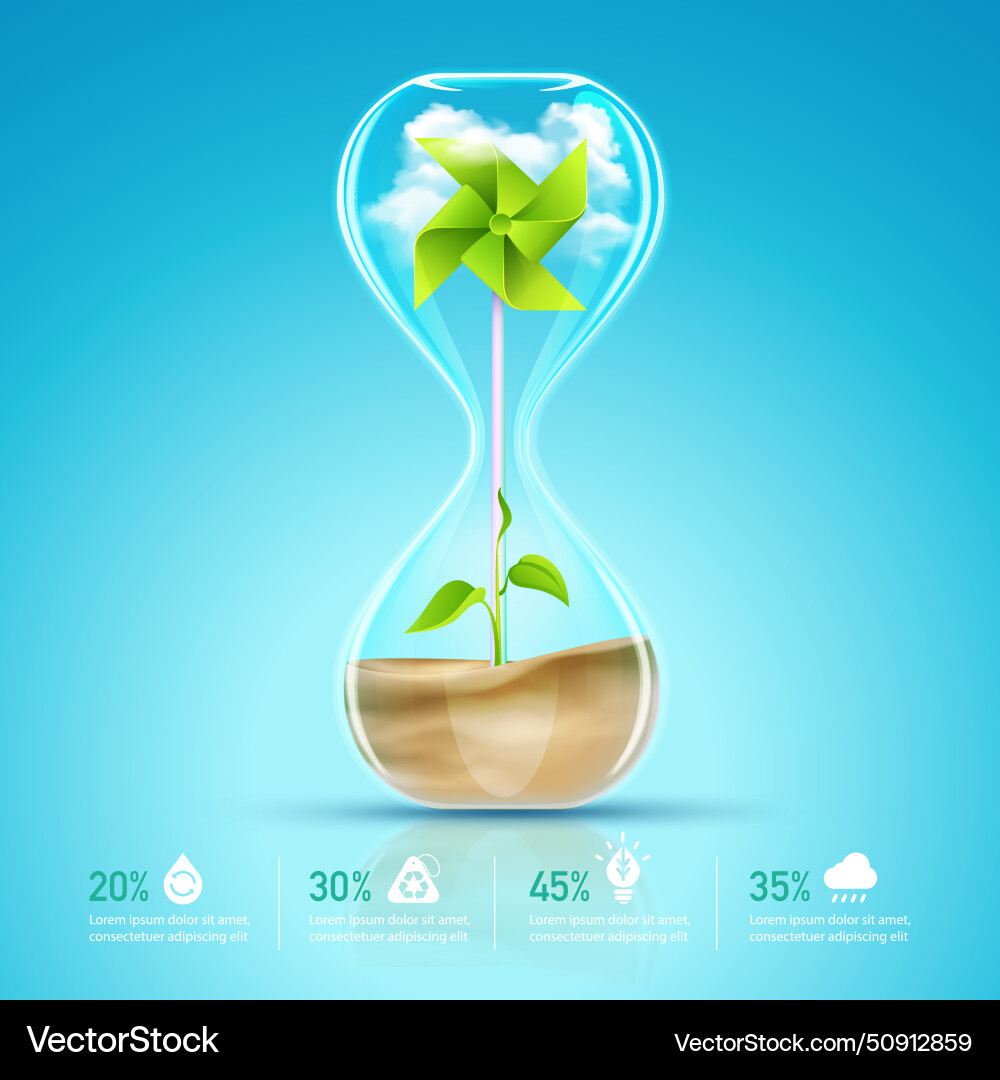 Carehourglass Royalty Free Vector Image - VectorStock