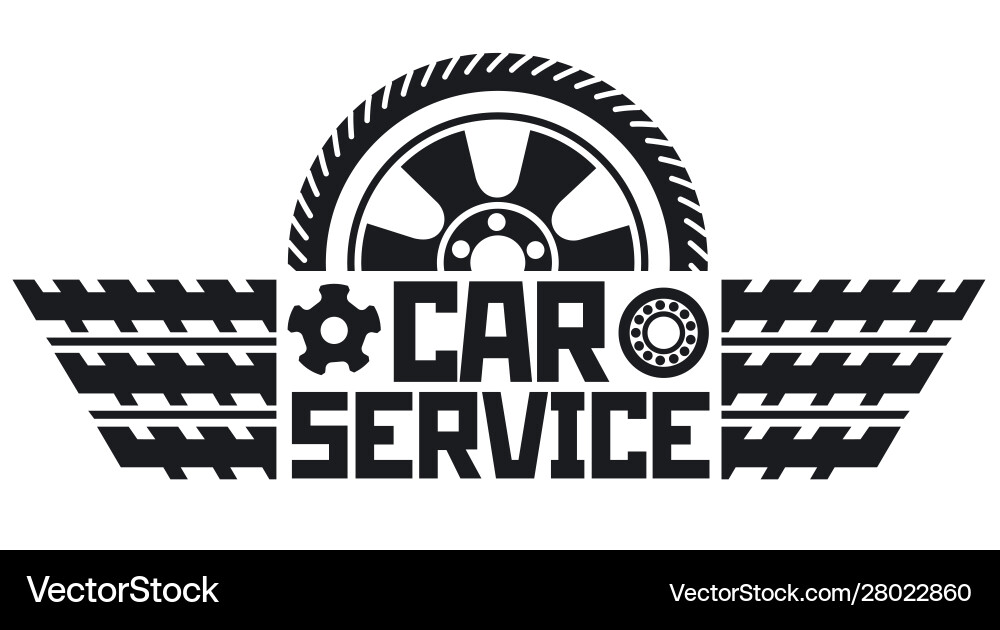 Car service logo Royalty Free Vector Image - VectorStock