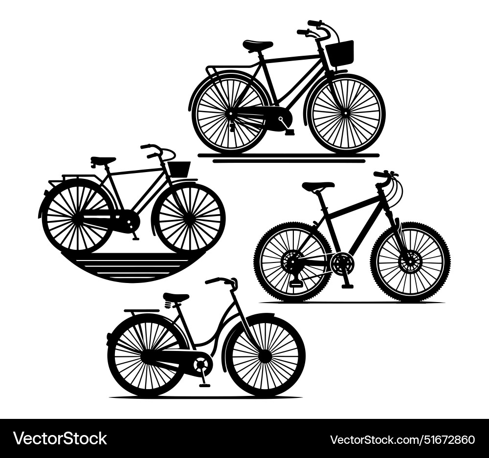 Cycle silhouette Royalty Free Vector Image - VectorStock