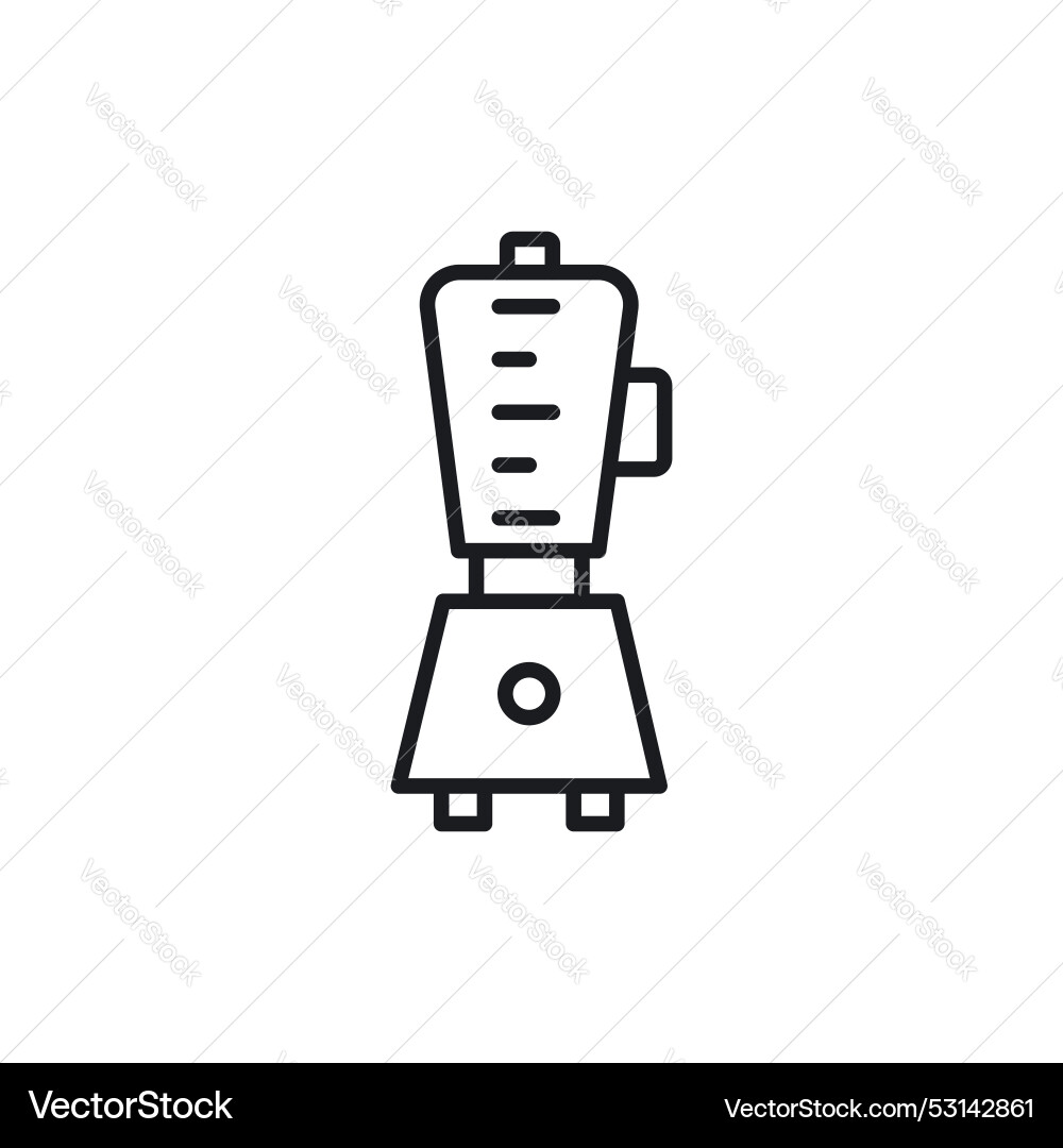 Blender icon symbol on white background Royalty Free Vector