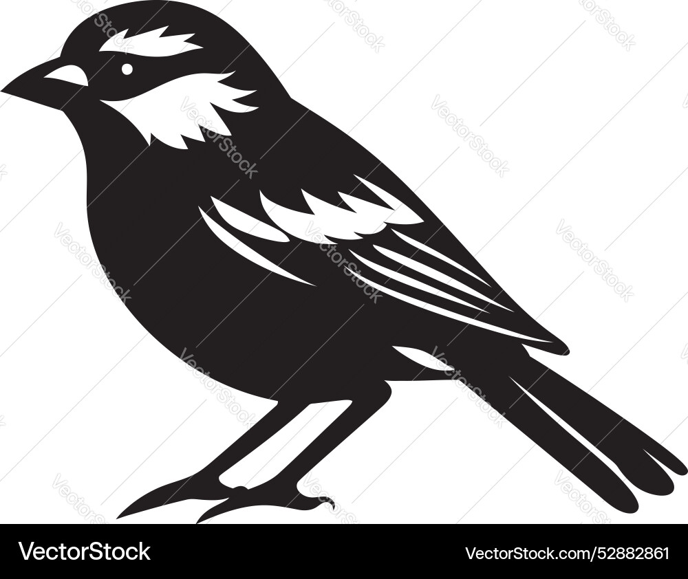 Elegant black emblem winged marvel sculpted Vector Image