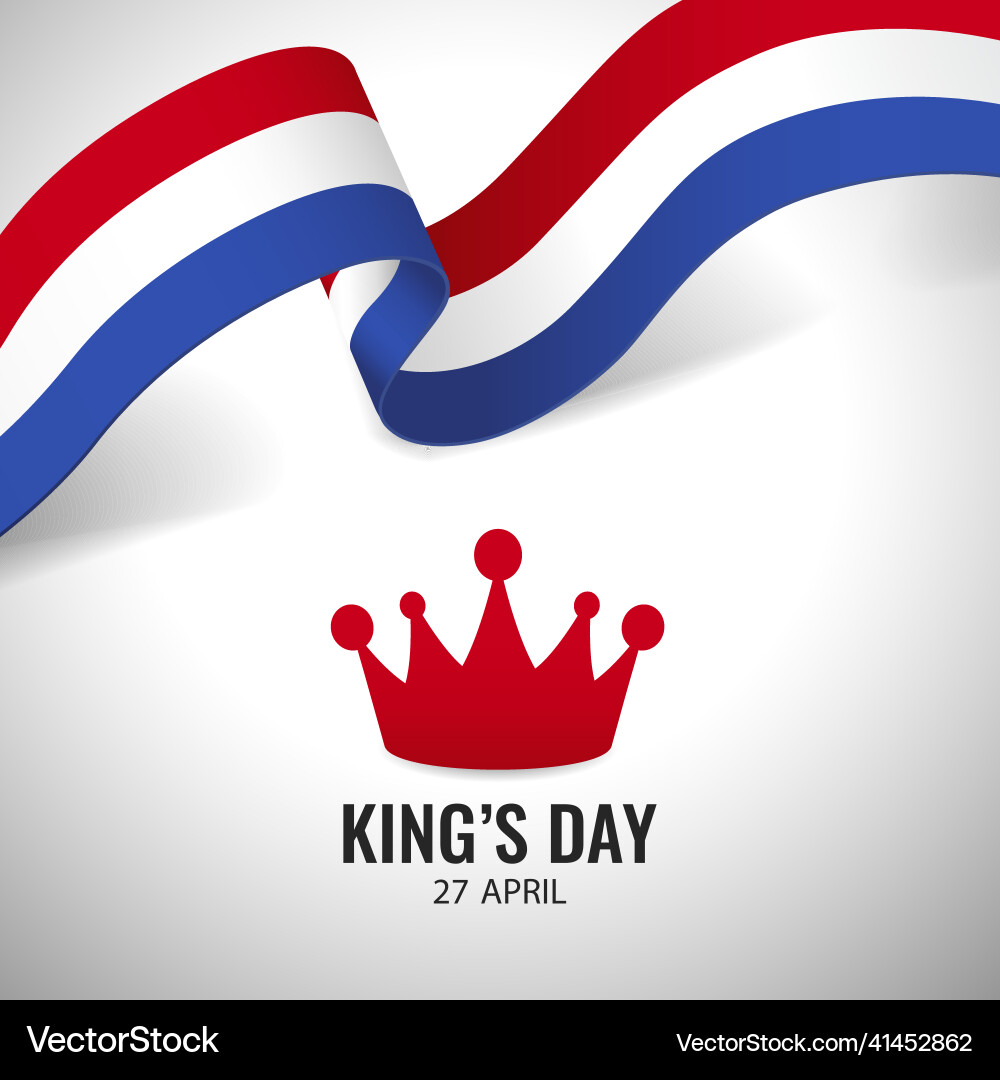 Kings day Royalty Free Vector Image - VectorStock