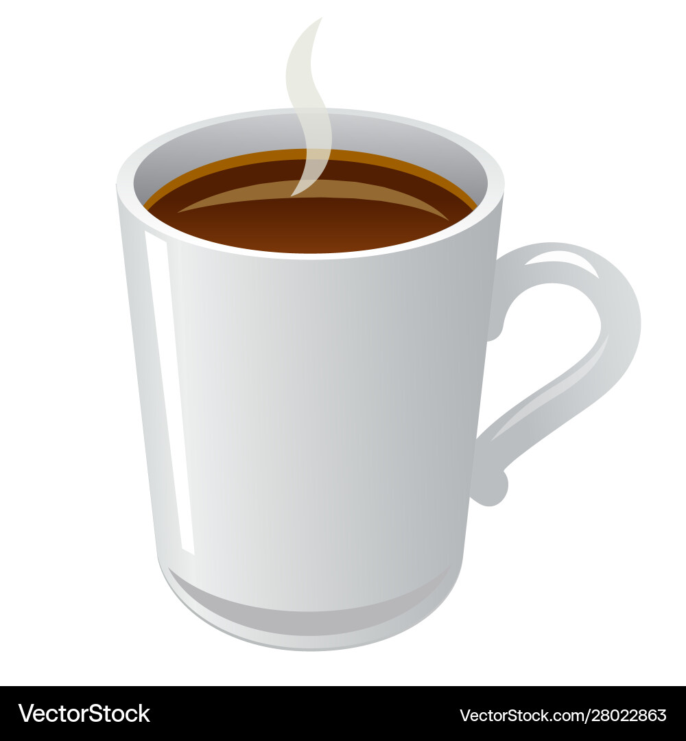 Coffee mug Royalty Free Vector Image - VectorStock