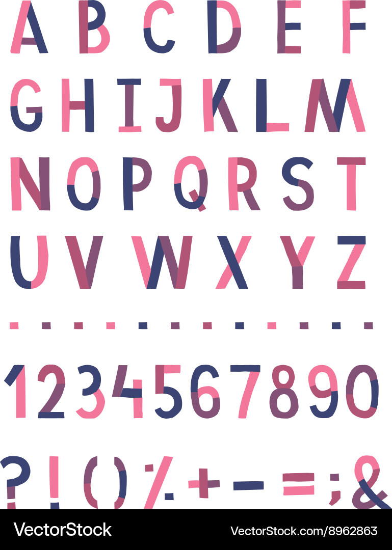 Handwritten Calligraphy Script Royalty Free Vector Image