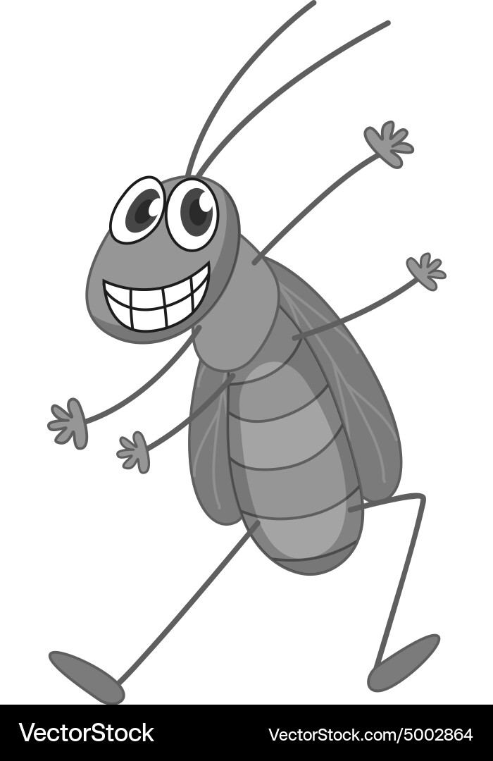 Happy fly Royalty Free Vector Image - VectorStock
