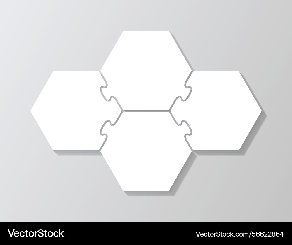 4 Piece Puzzle Vector Images (over 1,000)