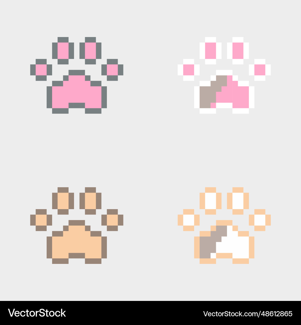 Cute Cat Pixel Art Pixel Art Kitty Sticker Pixel Art Kitty Cat