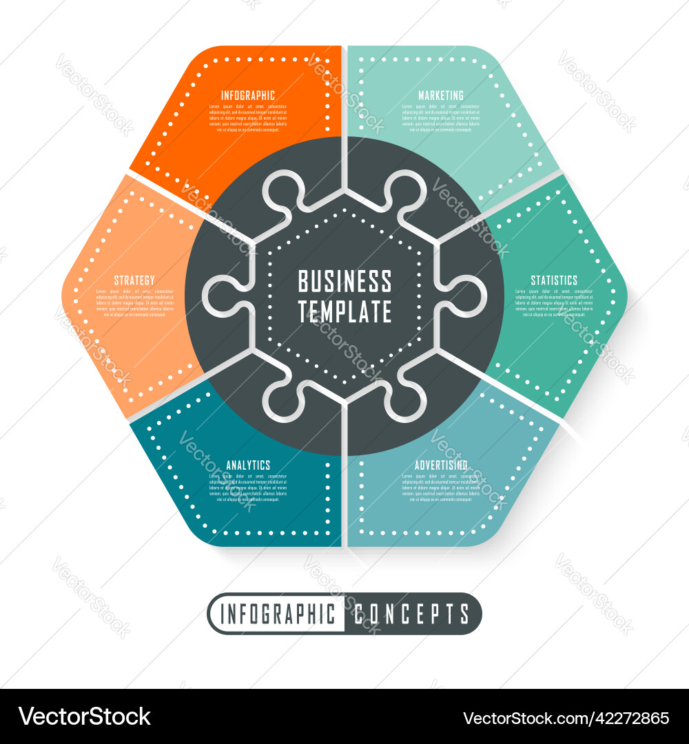 Infographic timeline template for chart diagram Vector Image