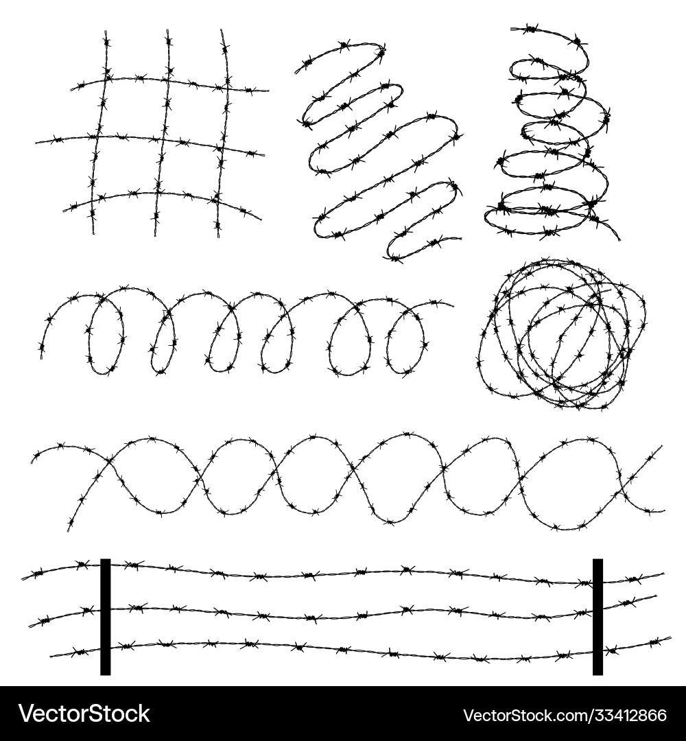 Barbed Wire Cross Vector Images (over 140)