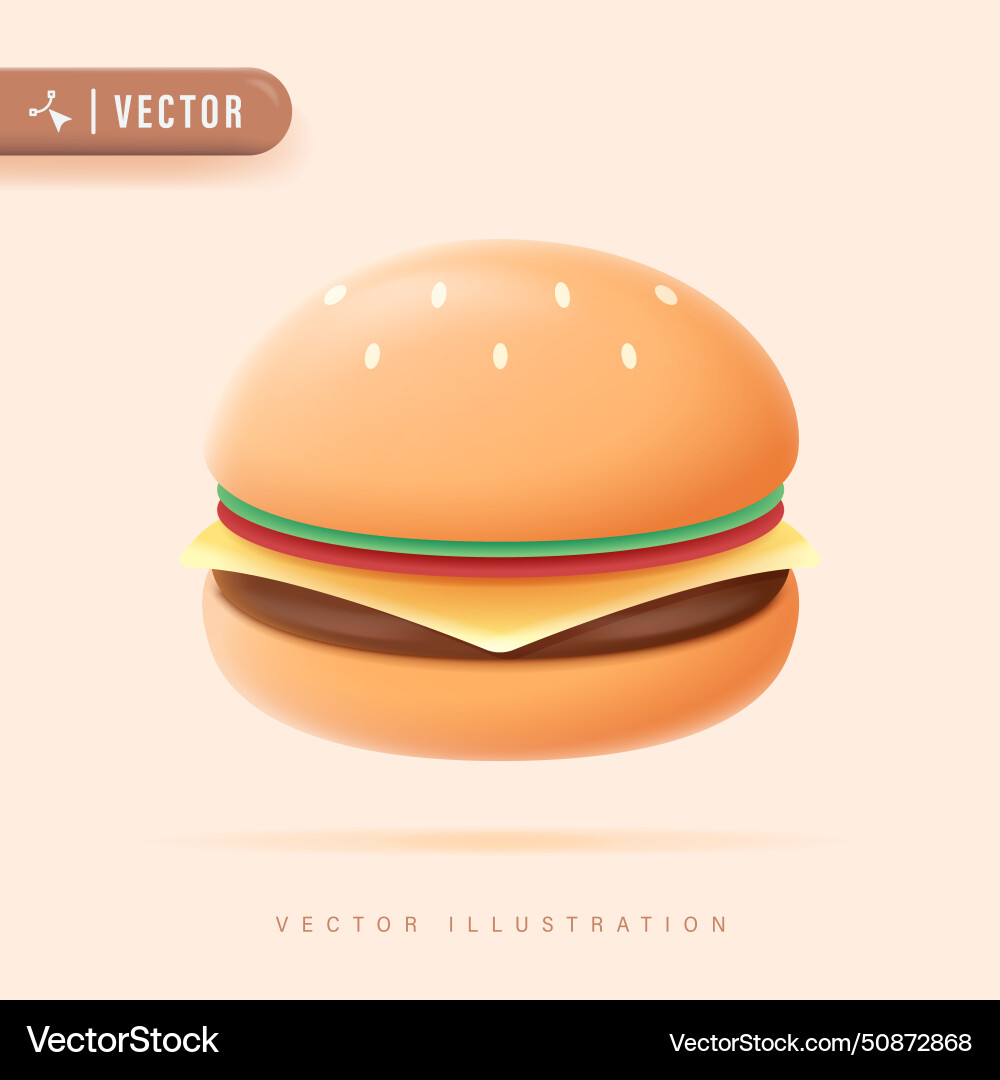 Burger Royalty Free Vector Image - VectorStock