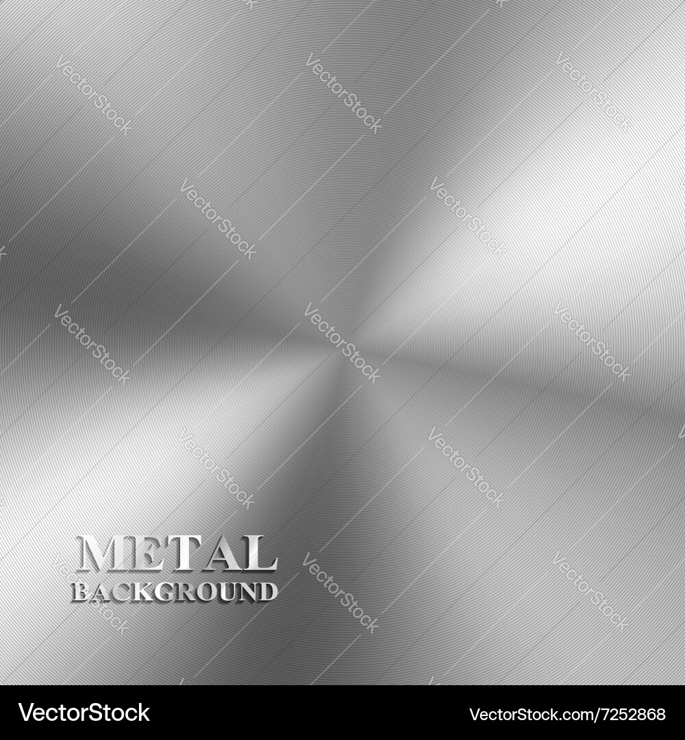 Texture of metal Royalty Free Vector Image - VectorStock