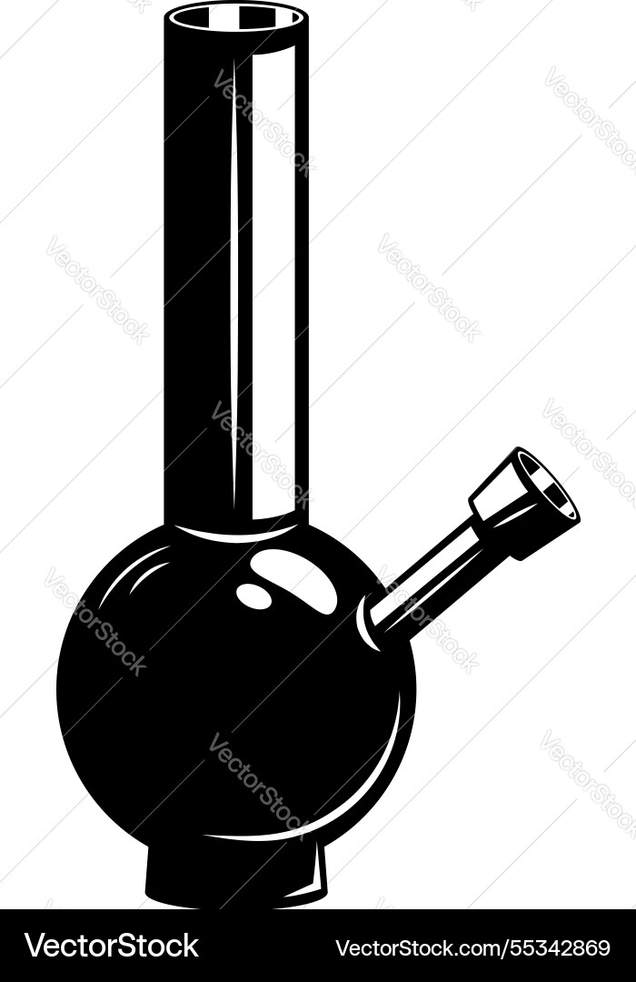 Device special for smoke cannabis hemp weed Vector Image