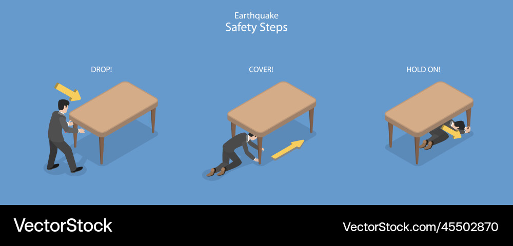 Earthquake Drill Vector Images (87)