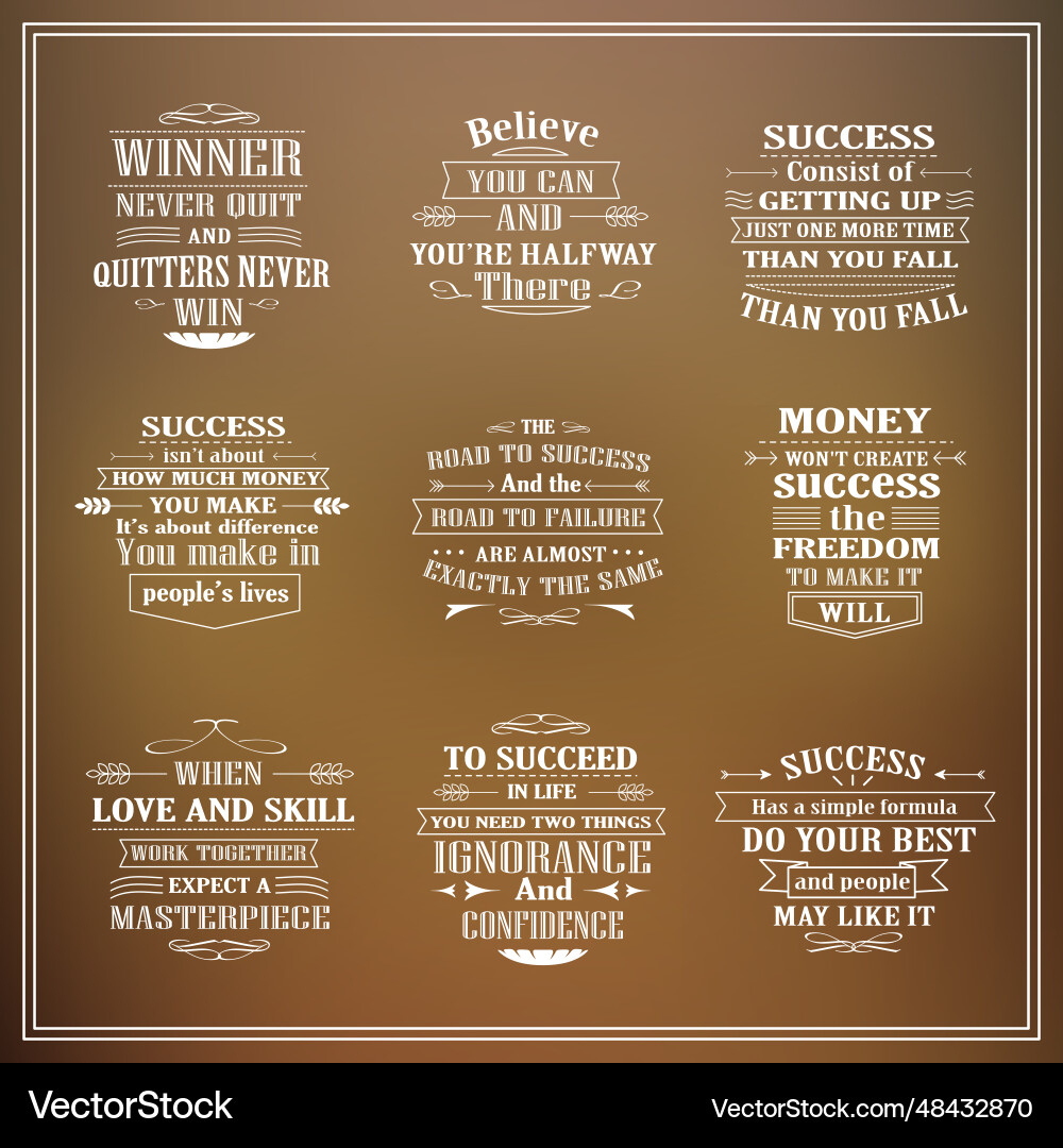 Motivational Set Quotes