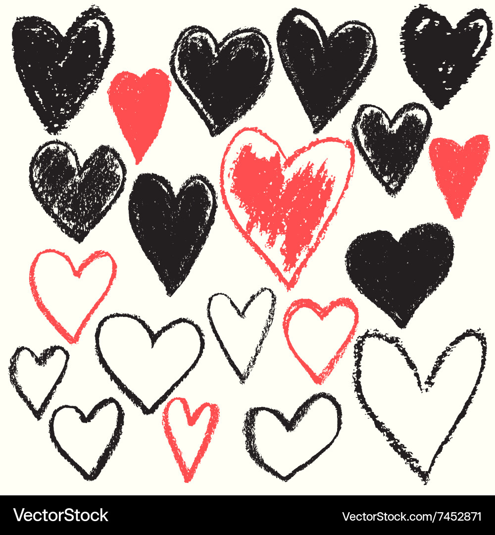 Heart shape background Royalty Free Vector Image