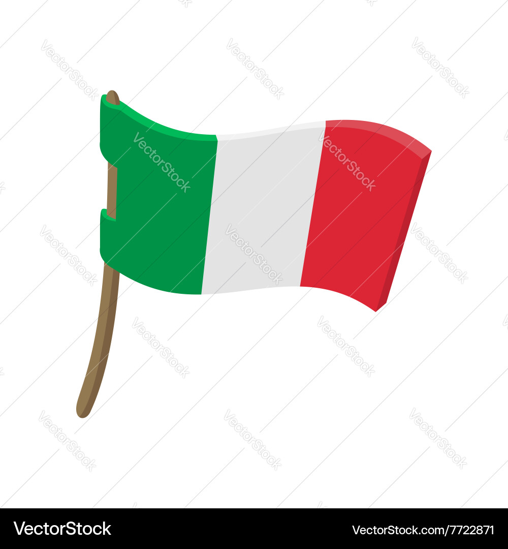 Italian Flag Cartoon