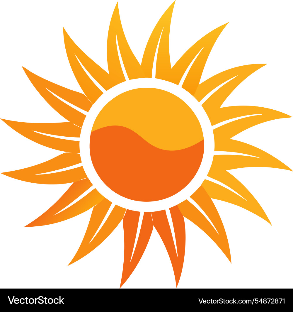 Sun Royalty Free Vector Image - VectorStock
