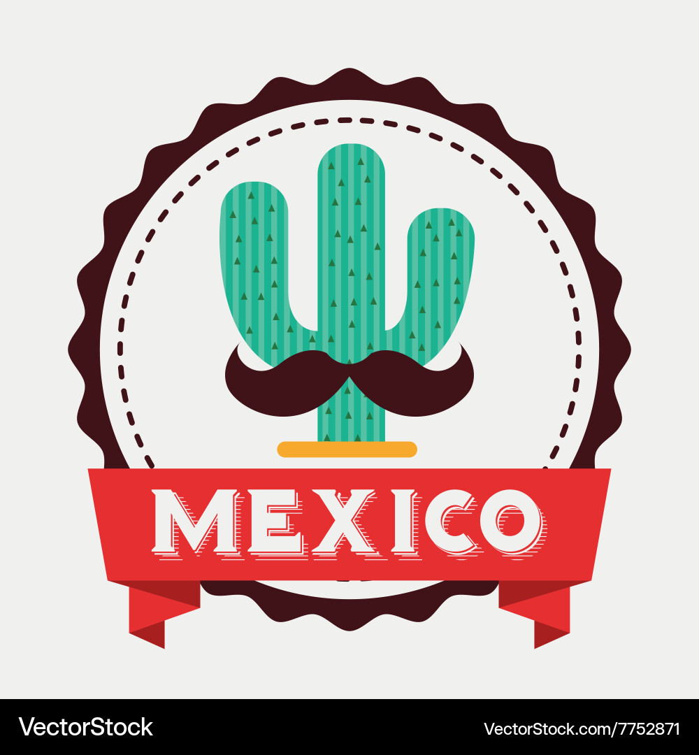 Viva mexico design Royalty Free Vector Image - VectorStock