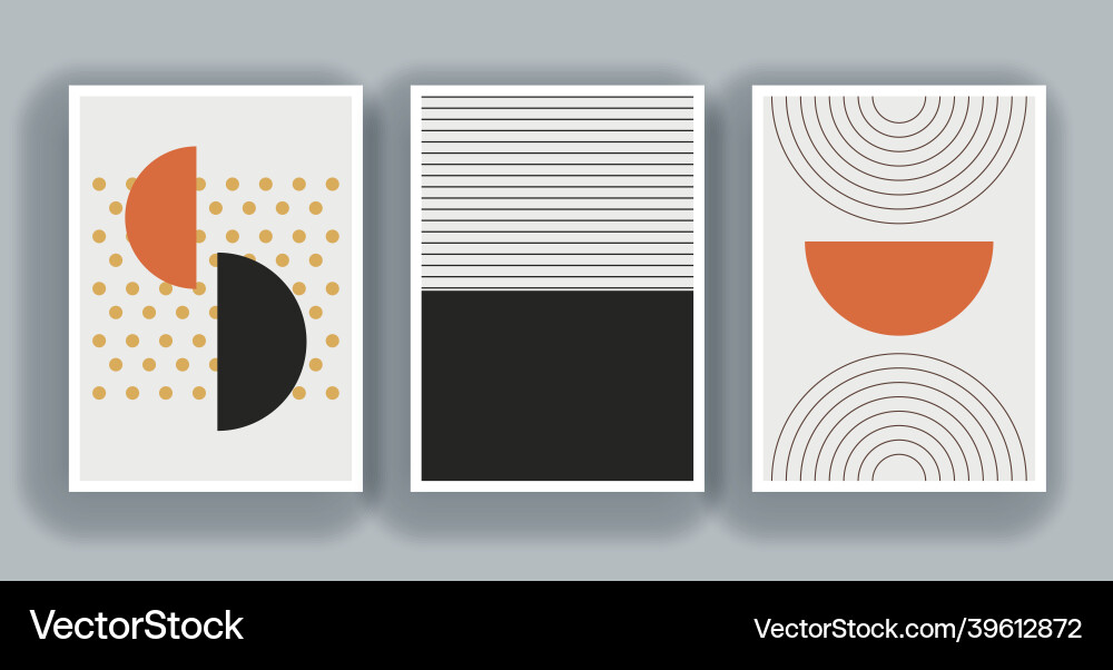 Abstract art painting with boho colors background Vector Image