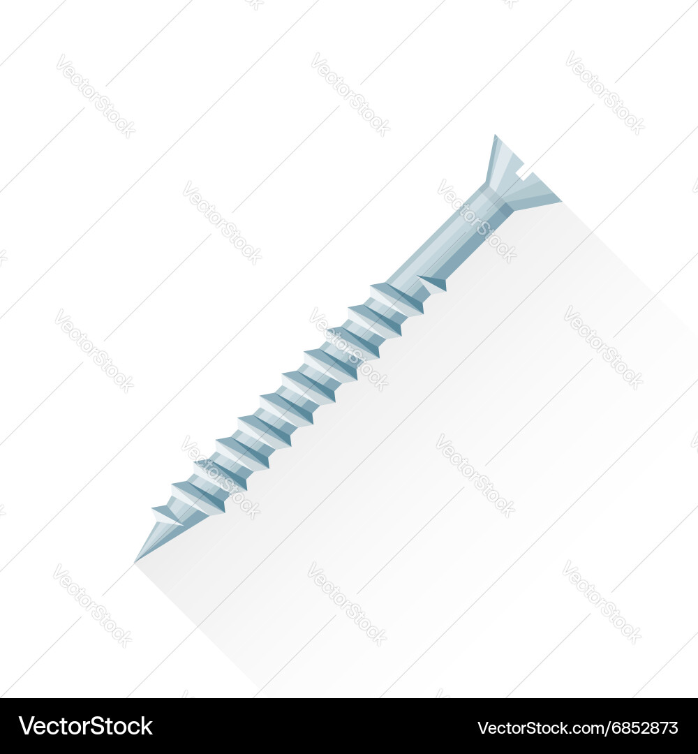 Metal Screw Icon Royalty Free Vector Image - VectorStock