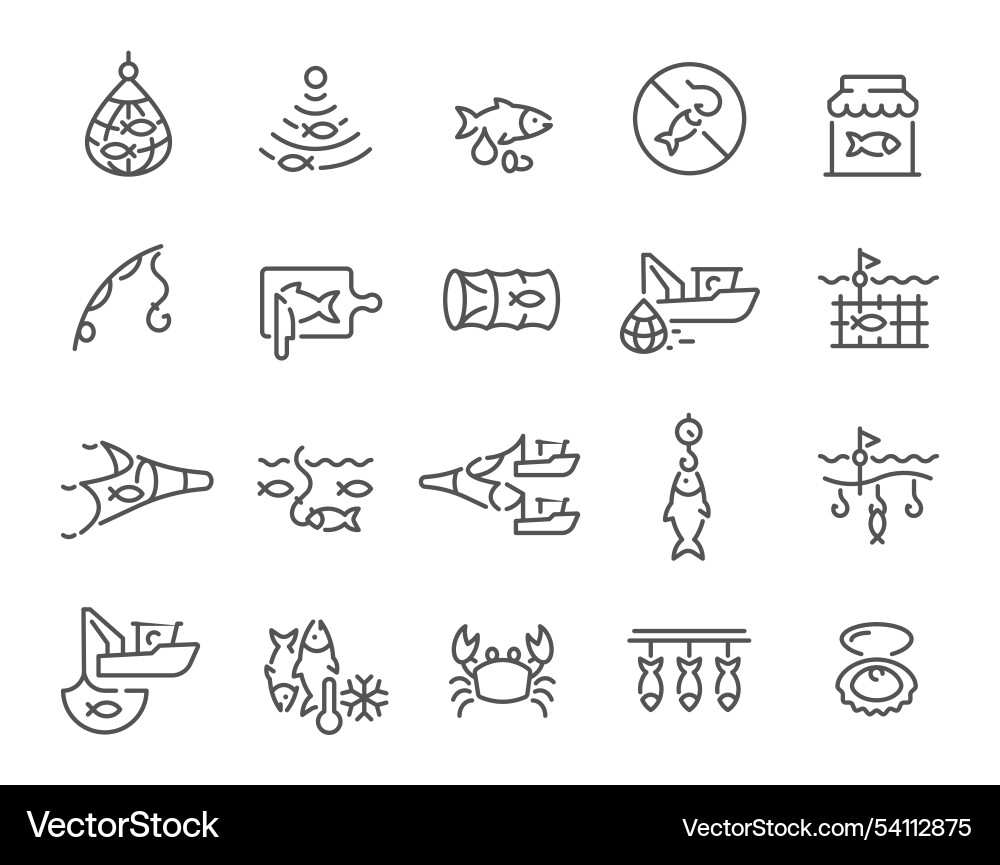 Aquaculture Fish Farm Vector Images (over 500)
