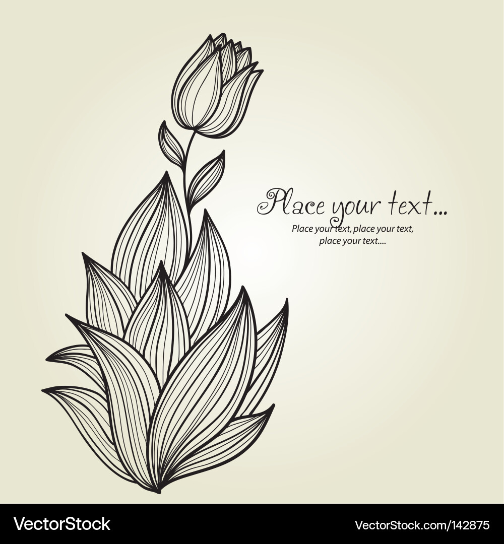 Flower Royalty Free Vector Image - VectorStock