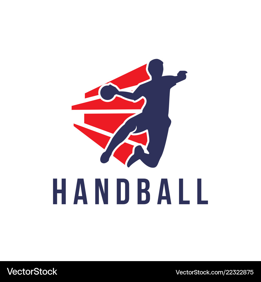 Handball sign Royalty Free Vector Image - VectorStock