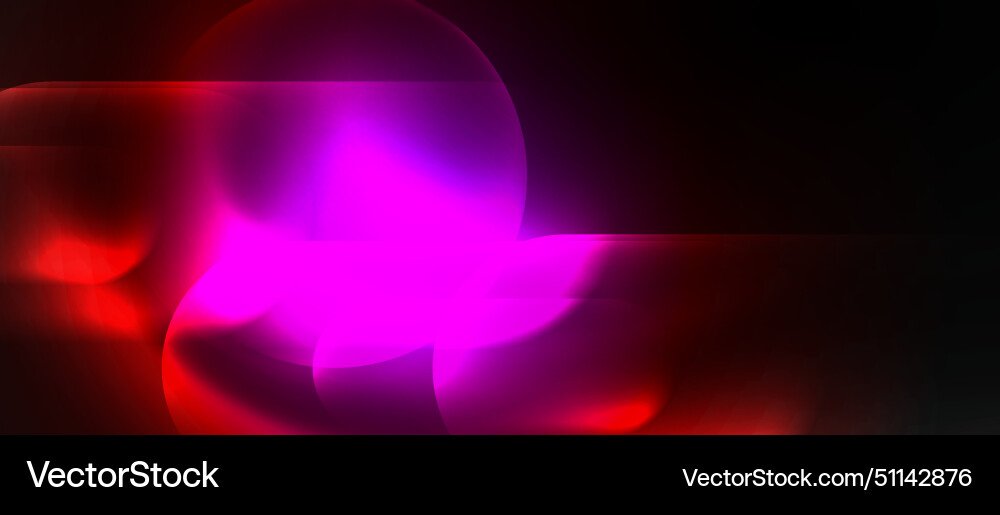 Neon magic light design for Royalty Free Vector Image