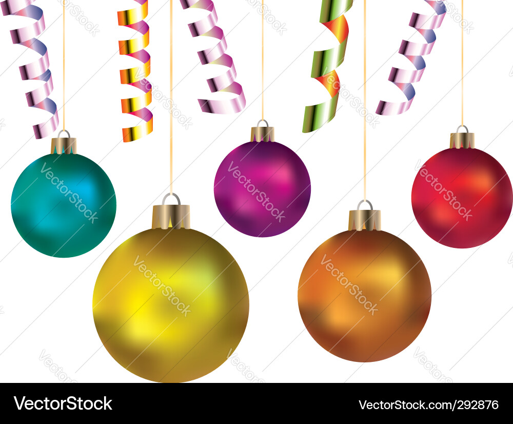 Streamers Royalty Free Vector Image - VectorStock