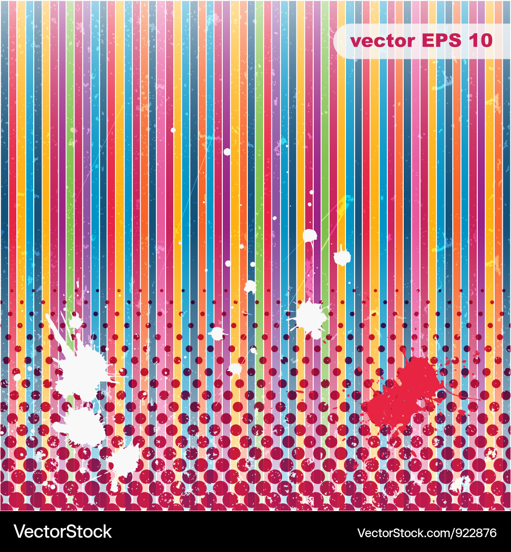 Striped Grunge Background Royalty Free Vector Image