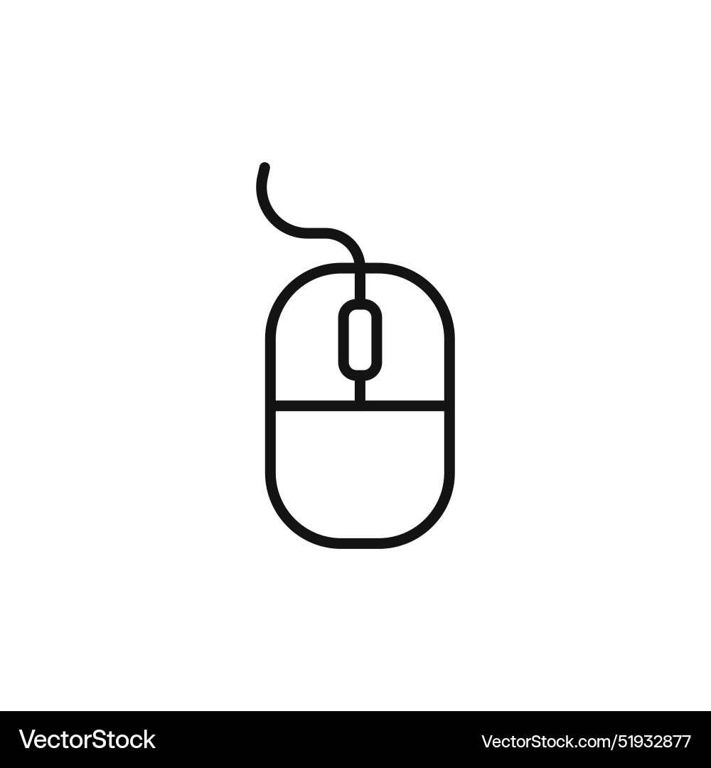 Computer mouse icon perfect for it and digital Vector Image