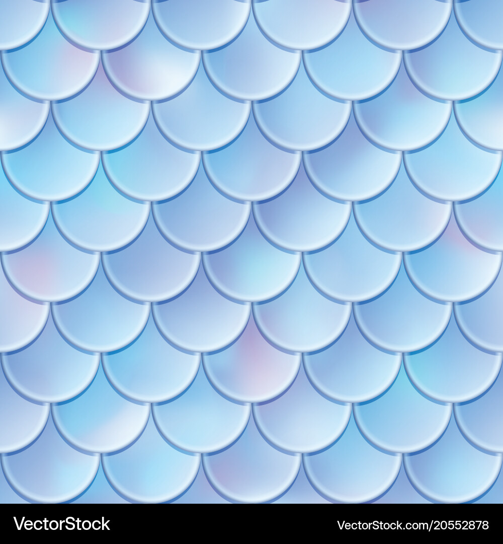 Mermaid Scale Textur - Nahtlose Muster Lizenzfreier Vektor