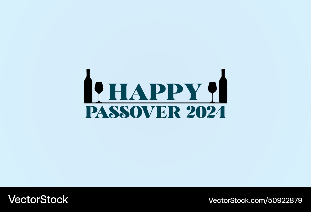 Celebrate passover 2024 with stunning text designs