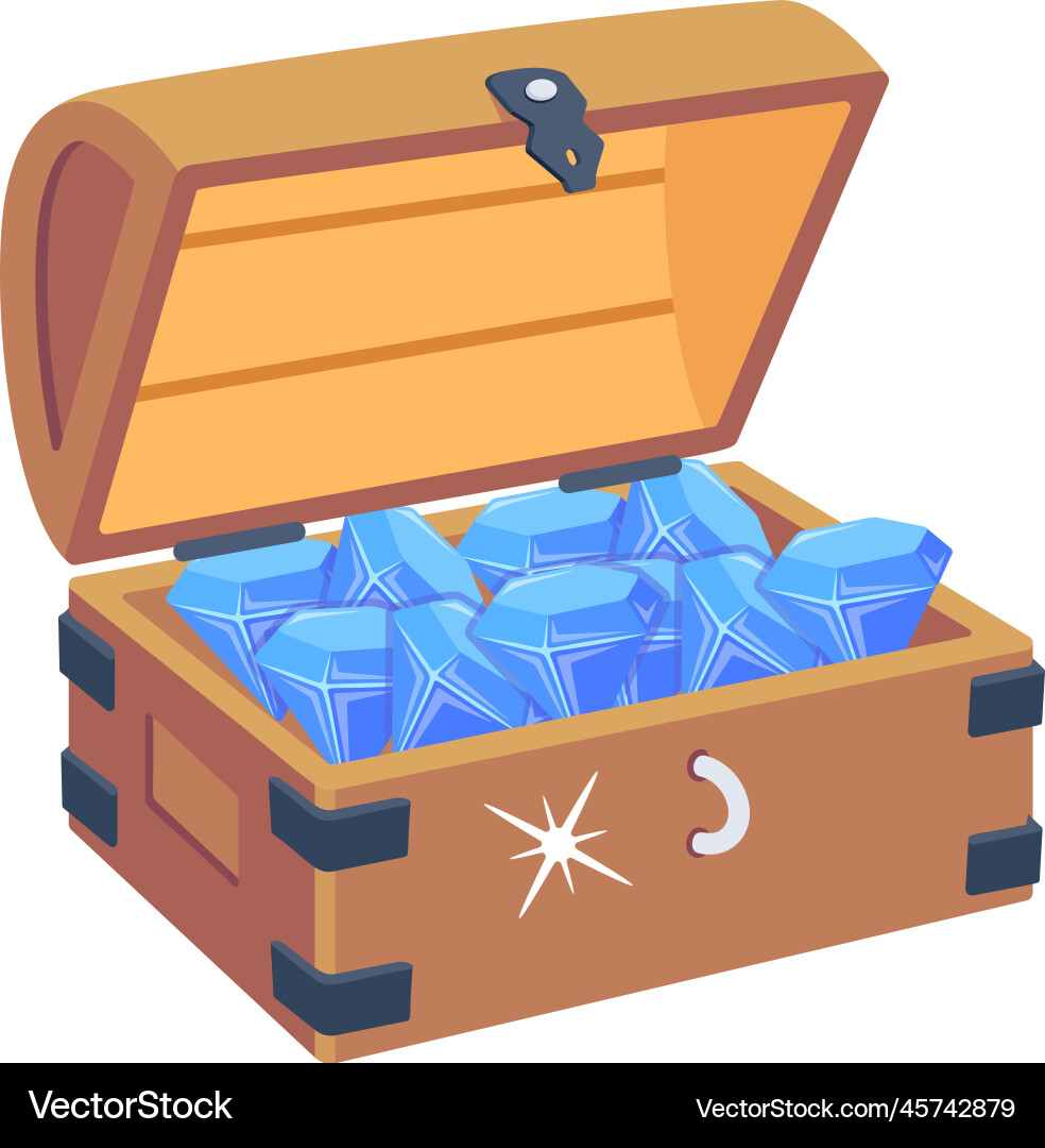 Treasure Royalty Free Vector Image - VectorStock