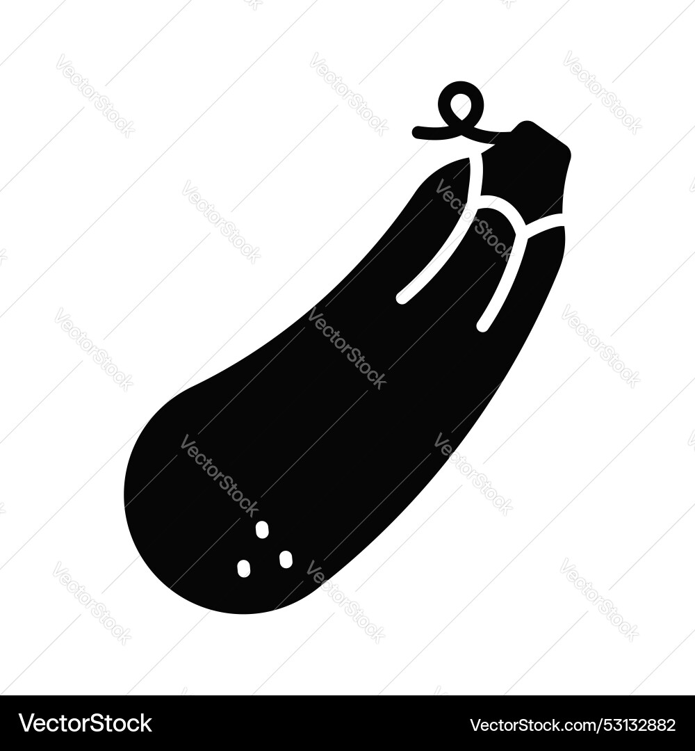Zucchini Royalty Free Vector Image - VectorStock