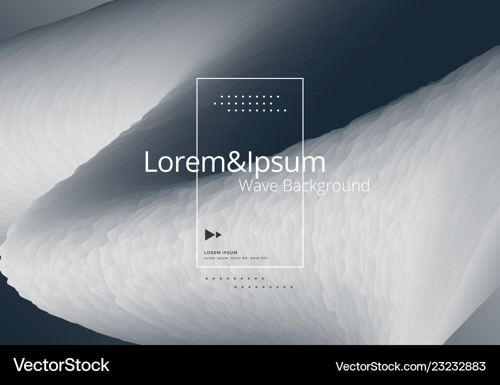 Motion blue wave background Royalty Free Vector Image