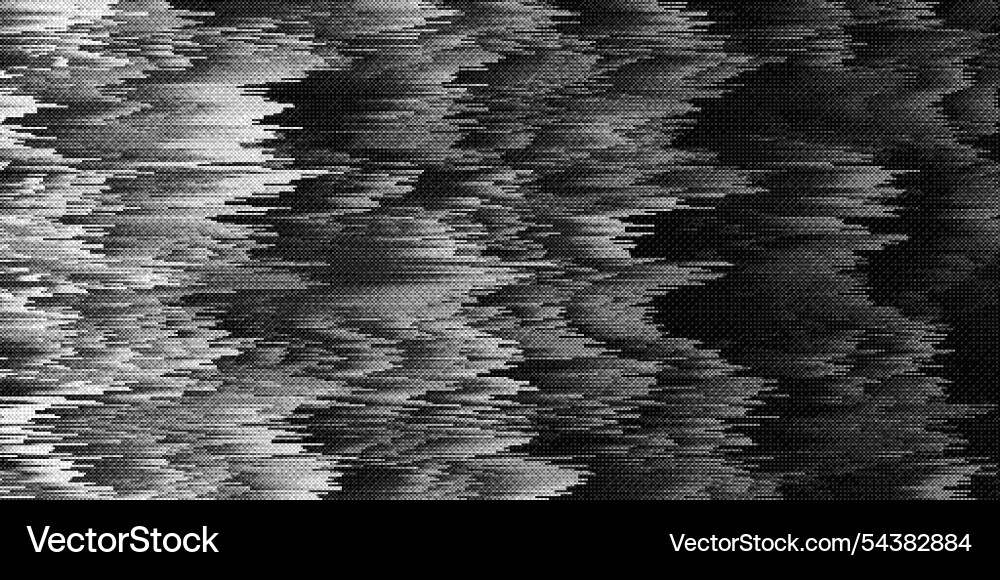 Pixel Dithering Wave Texture Royalty Free Vector Image
