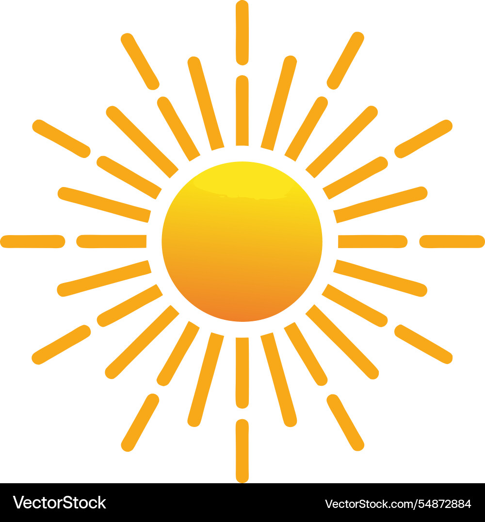 Sun Royalty Free Vector Image - VectorStock