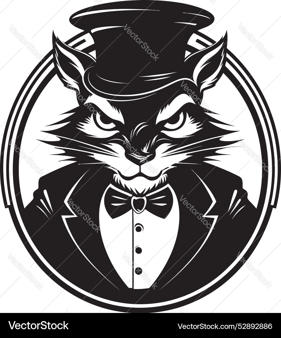 Chipmunk logo for branding Royalty Free Vector Image