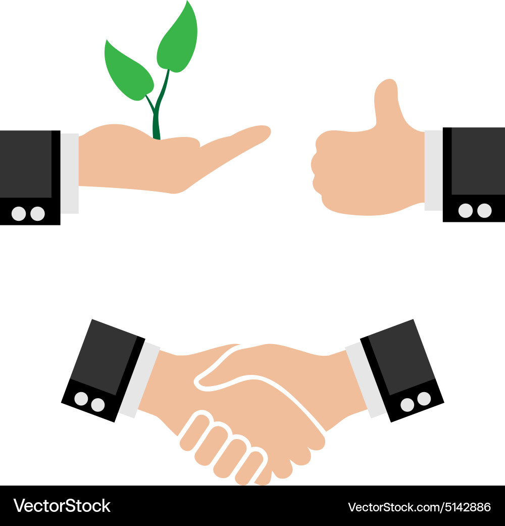 Hand icon set Royalty Free Vector Image - VectorStock