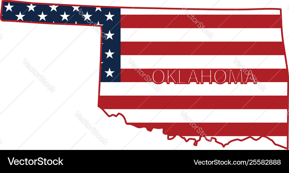 Oklahoma Royalty Free Vector Image - VectorStock