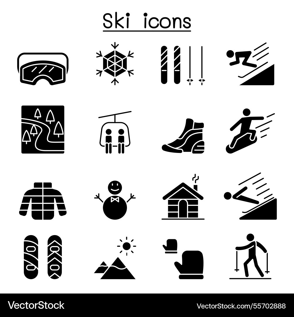 Snowboarding Icon Vector Images (over 18,000)