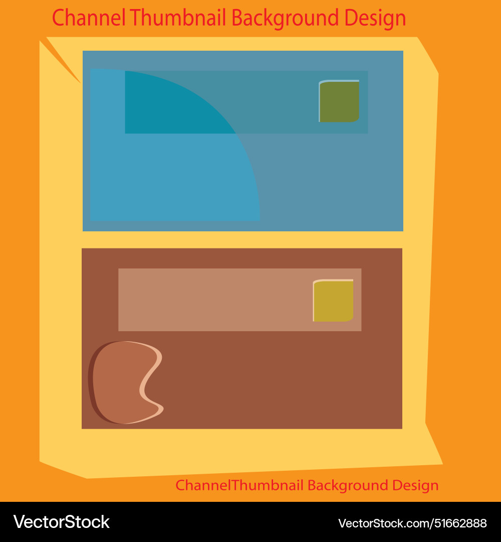 Youtube thumbnail background 5 Royalty Free Vector Image