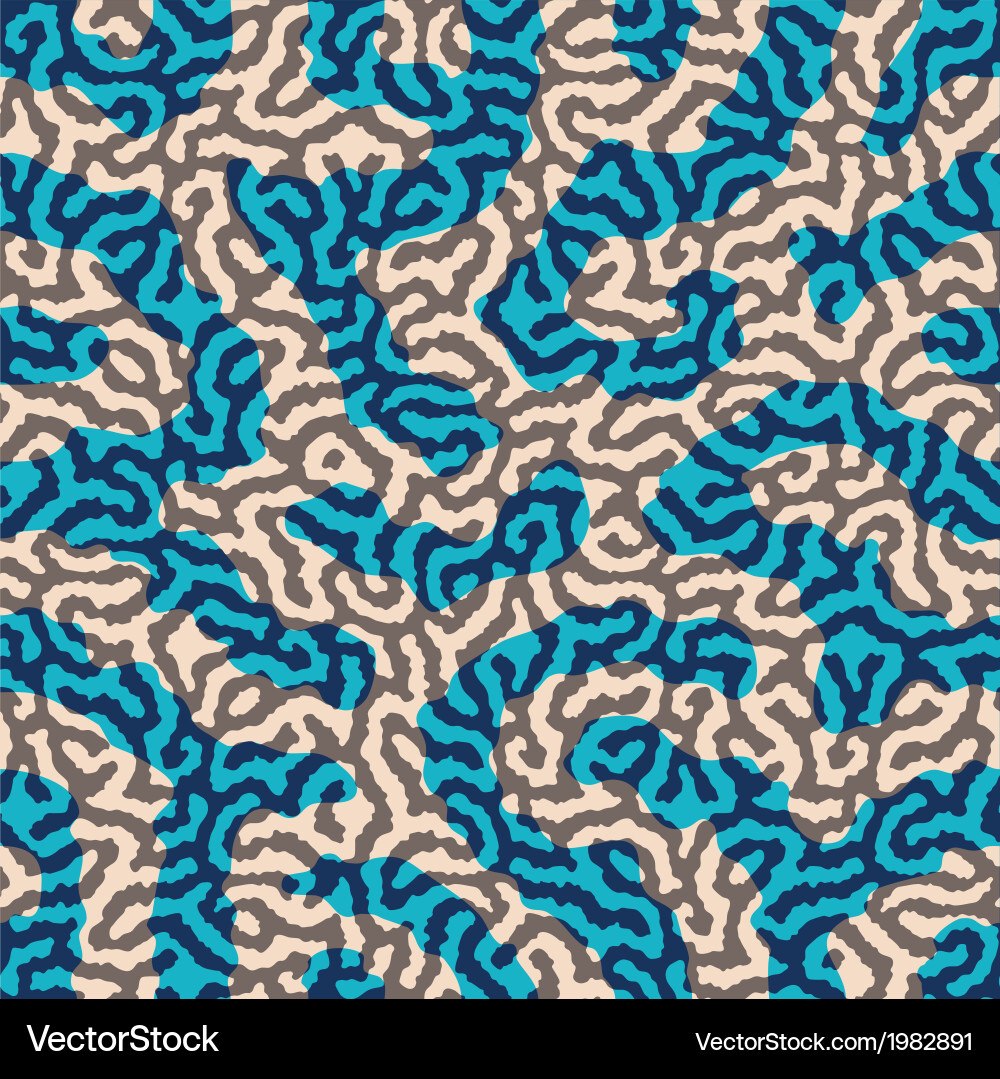 Brain coral pattern Royalty Free Vector Image - VectorStock