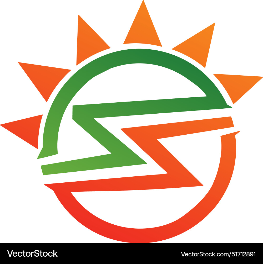Solar panel logo design png images Royalty Free Vector Image