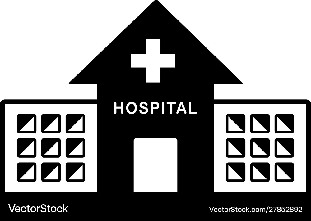 Hospital Royalty Free Vector Image - VectorStock