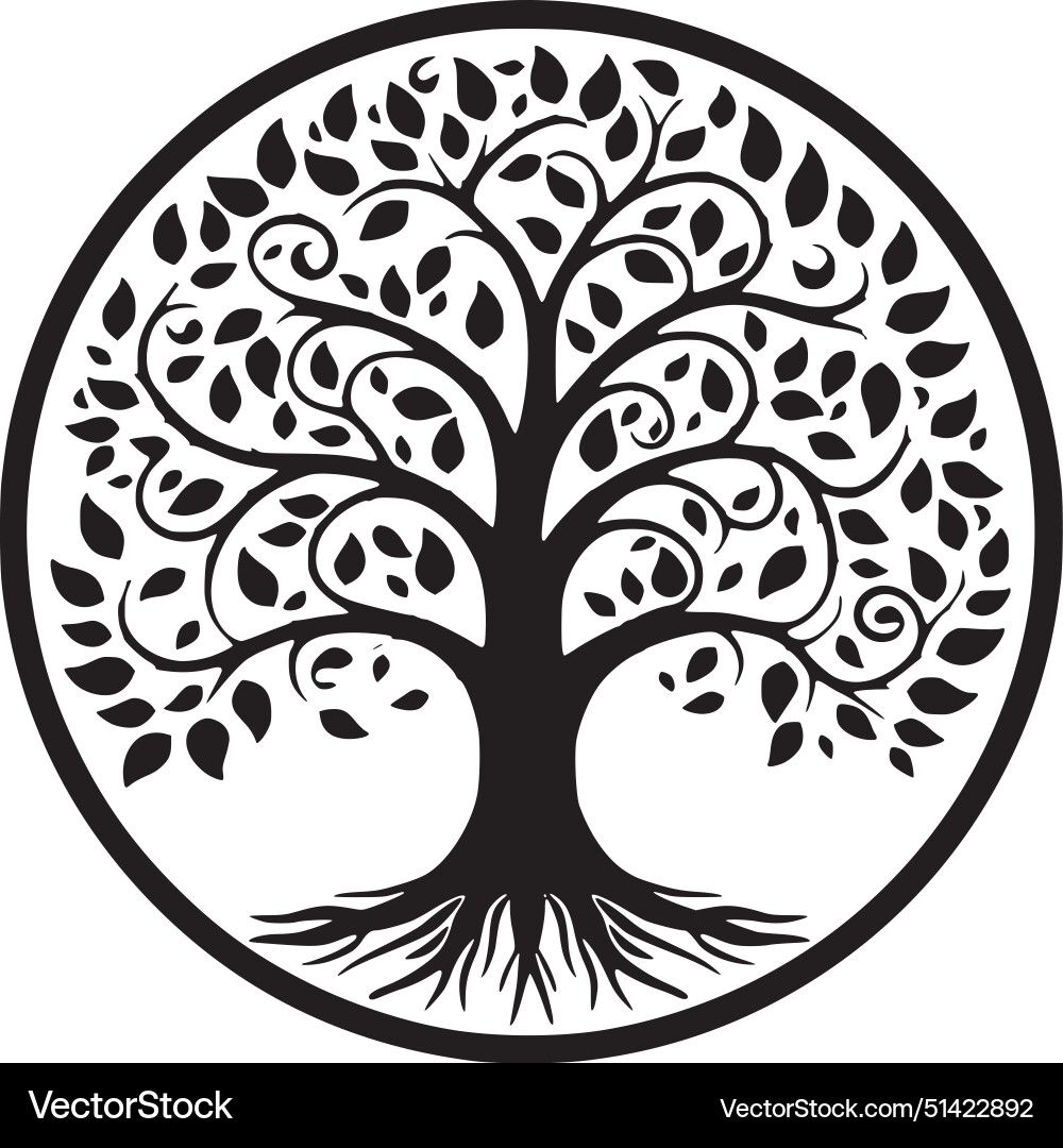 Tree - high quality logo ideal for t-shirt Vector Image