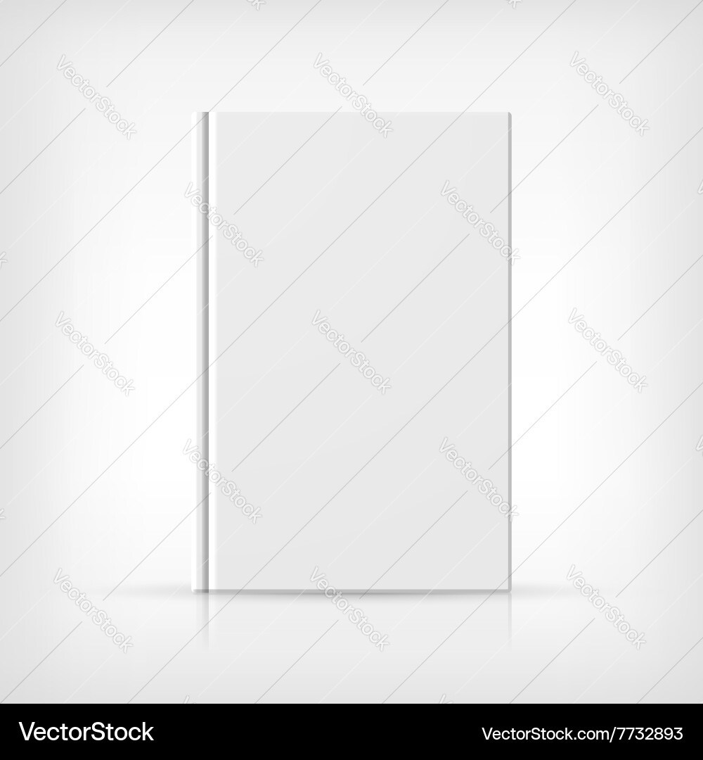 Book Cover Template Royalty Free Vector Image - VectorStock